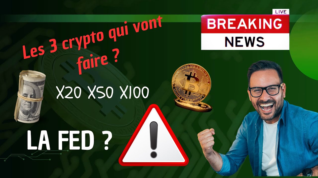 🔴 TOP 3 CRYPTO À NE PAS MANQUER EN 2025 🚀? La FED et le discours est très attendu par les ...