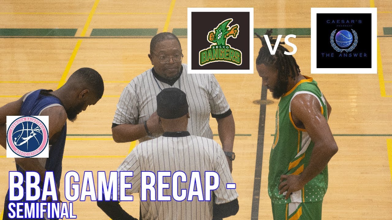 Bermuda Basketball Game Recap (Semifinal) - Belco Bangers vs The Answer (Mar. 9, 2024) - YouTube