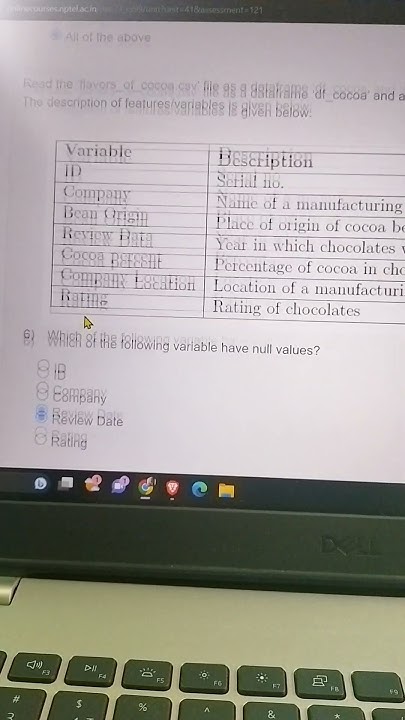 Python for data science NPTEL Assignment 3 answers Week3 # ...