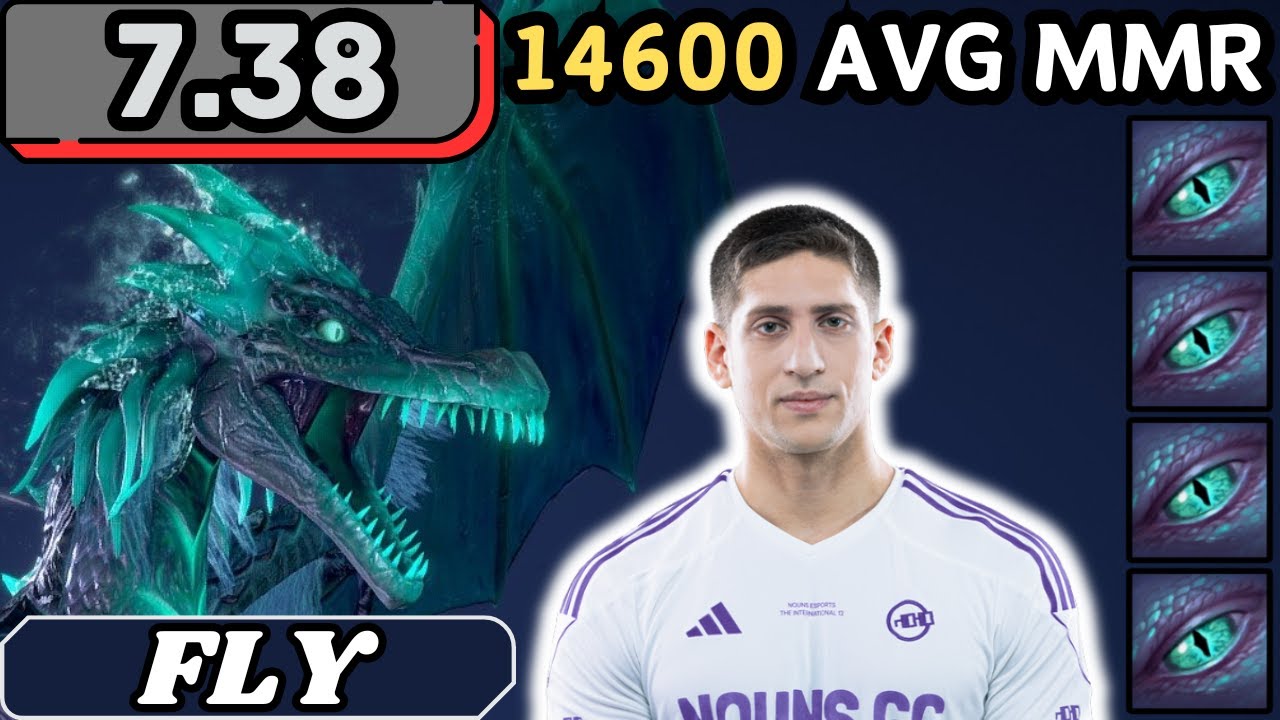 NEW PATCH 7.38 - Fly WINTER WYVERN Hard Support Gameplay - Dota 2 Full ...