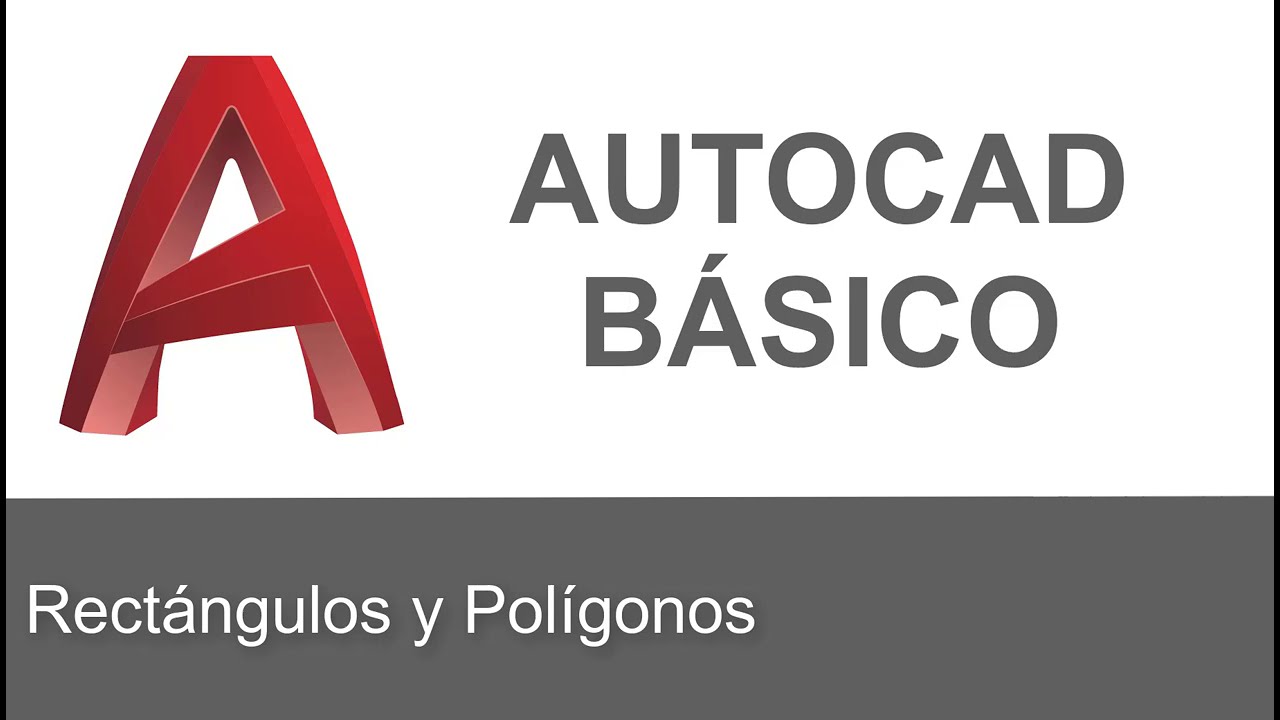 AutoCAD Básico: Rectángulos y Polígonos - YouTube