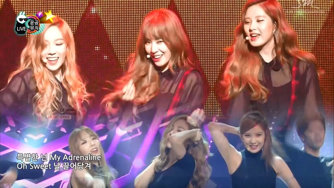 Girls' Generation-TTS 소녀시대-태티서 'Adrenaline' stage mix (720p ver.) - YouTube