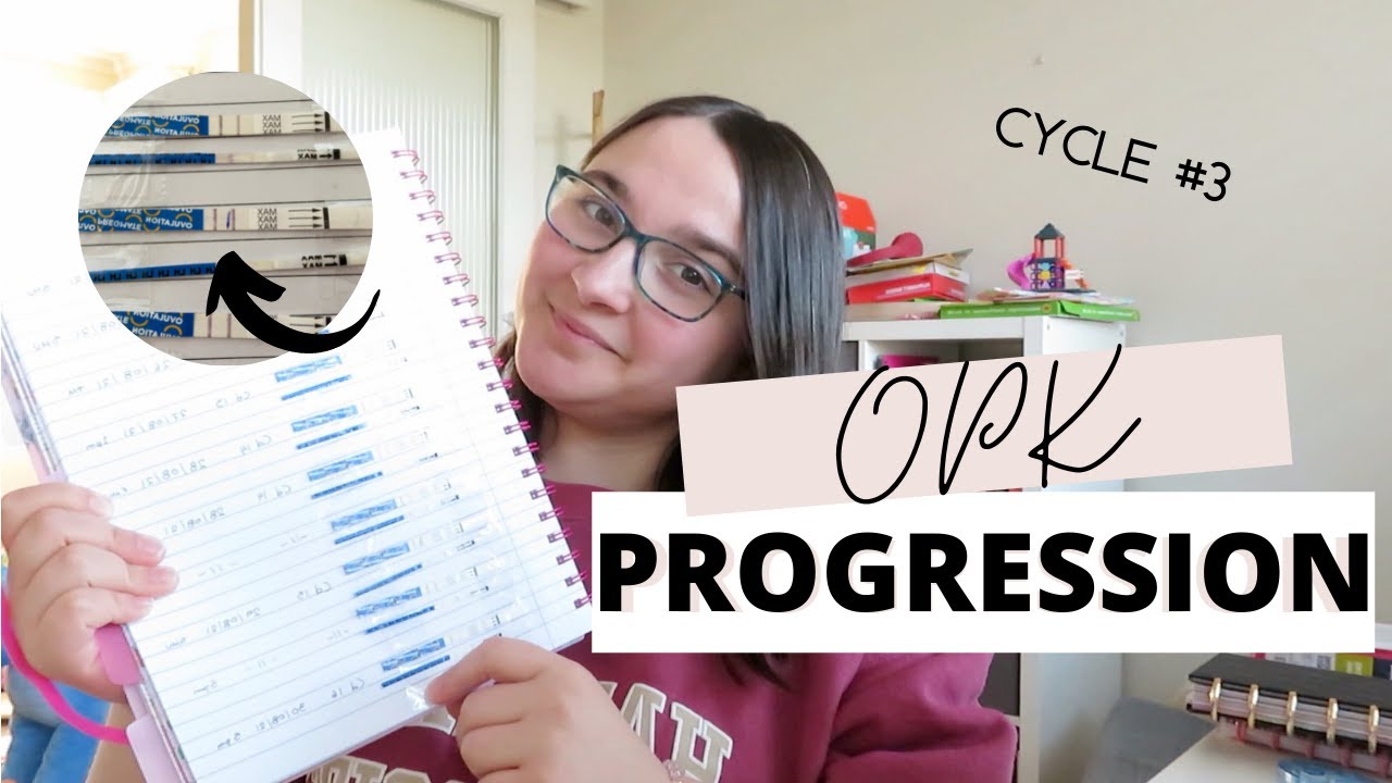 Ovulation Test Line Progression Cycle #3 || Ovulating On Time And ...