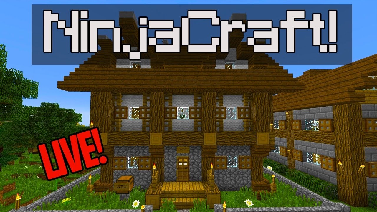 INIZIO LA NINJACRAFT! (LIVE) - YouTube