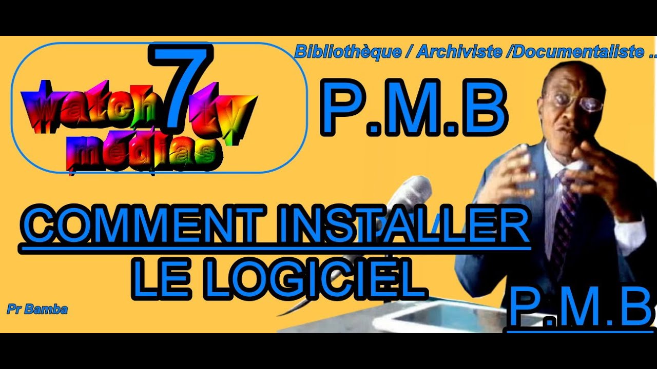 comment installer l'Application PMB ( Gestion numérique de bibliothèque ...