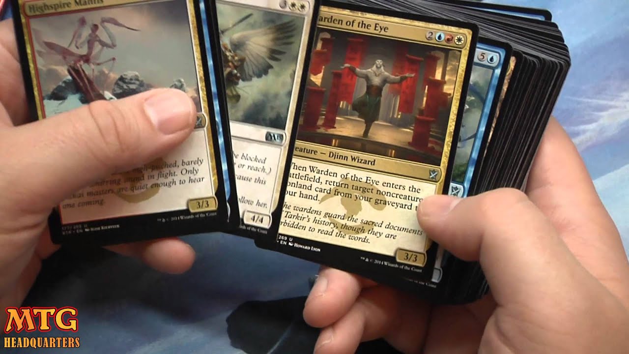 Jeskai Intro Deck Opening & Overview Jeskai Monks - YouTube