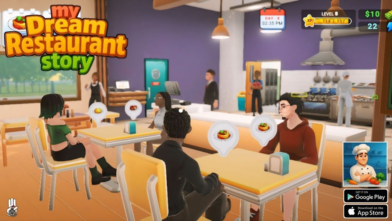 "I Opened My First Restaurant in Restaurant Simulator! 🍔🔥 (Mobile Game ...