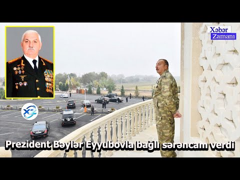 Prezident İlham Əliyev Bəylər Eyyubovla bağlı sərəncam verdi