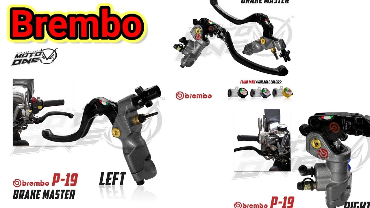 unboxing of brembo brake master from shopee - YouTube