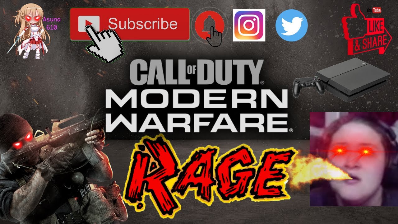 Call Of Duty Modern Warfare Rage - YouTube