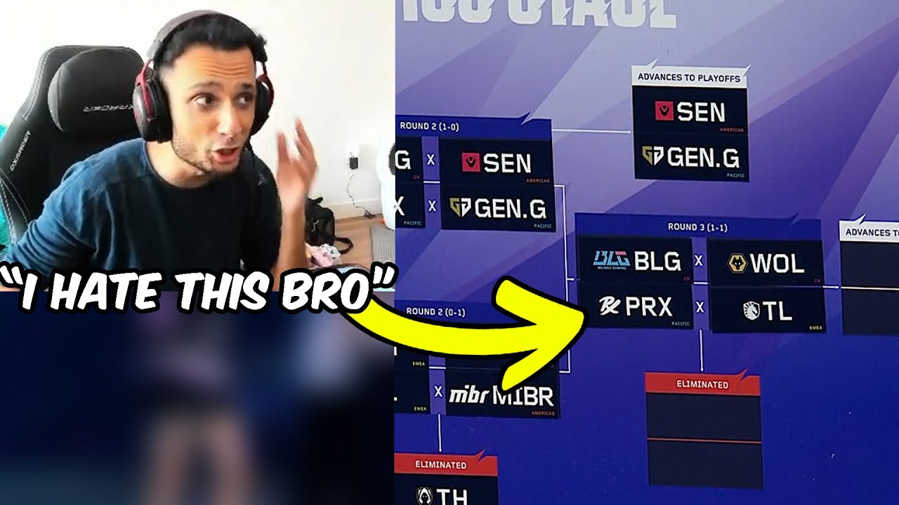 FNS Reacts To Masters Toronto ROUND 3 LIVE DRAW (PRX vs TL) - YouTube