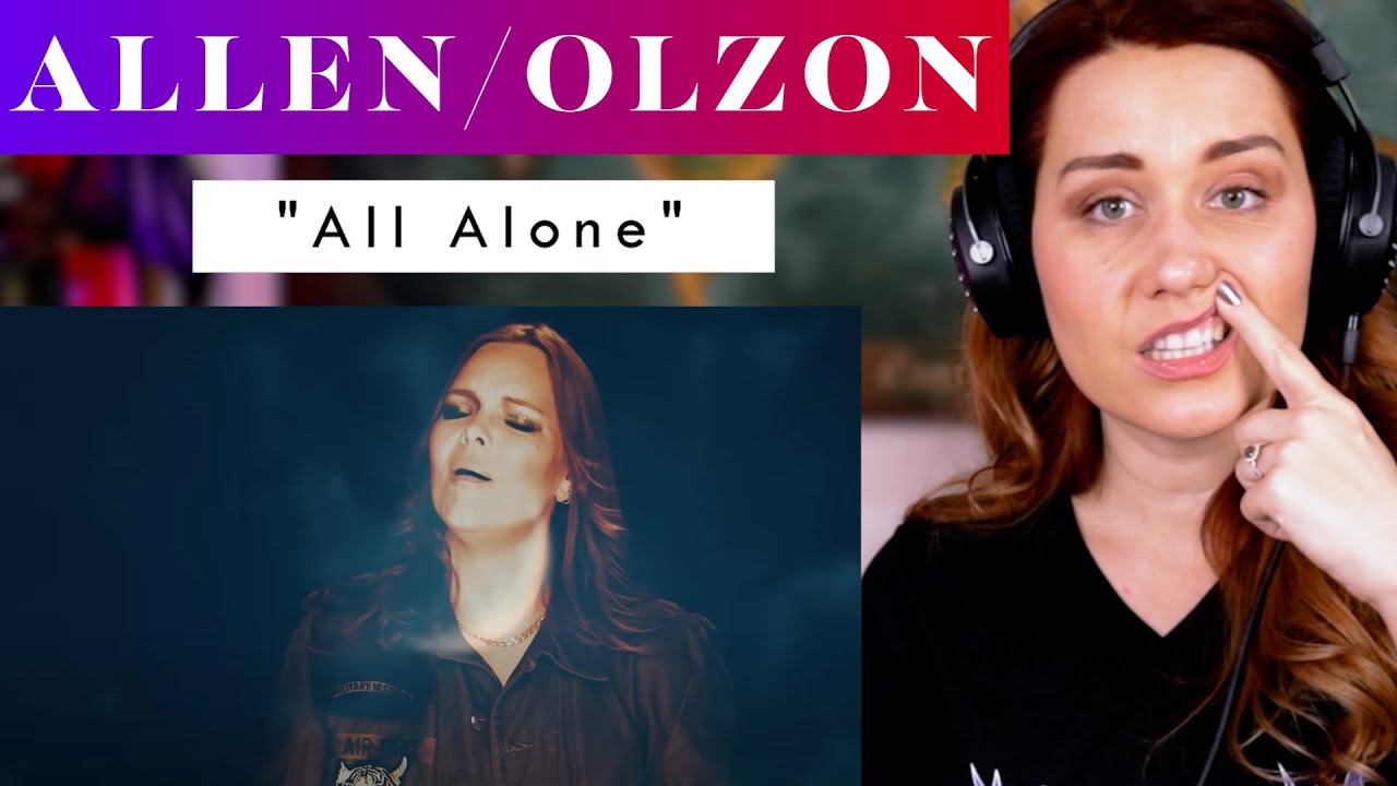 "All Alone" listening to a crazy amazing collab! Vocal ANALYSIS of ...