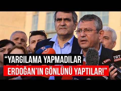 Özgür Özel: Gezi Davası'nda yargılama yapılmadı!