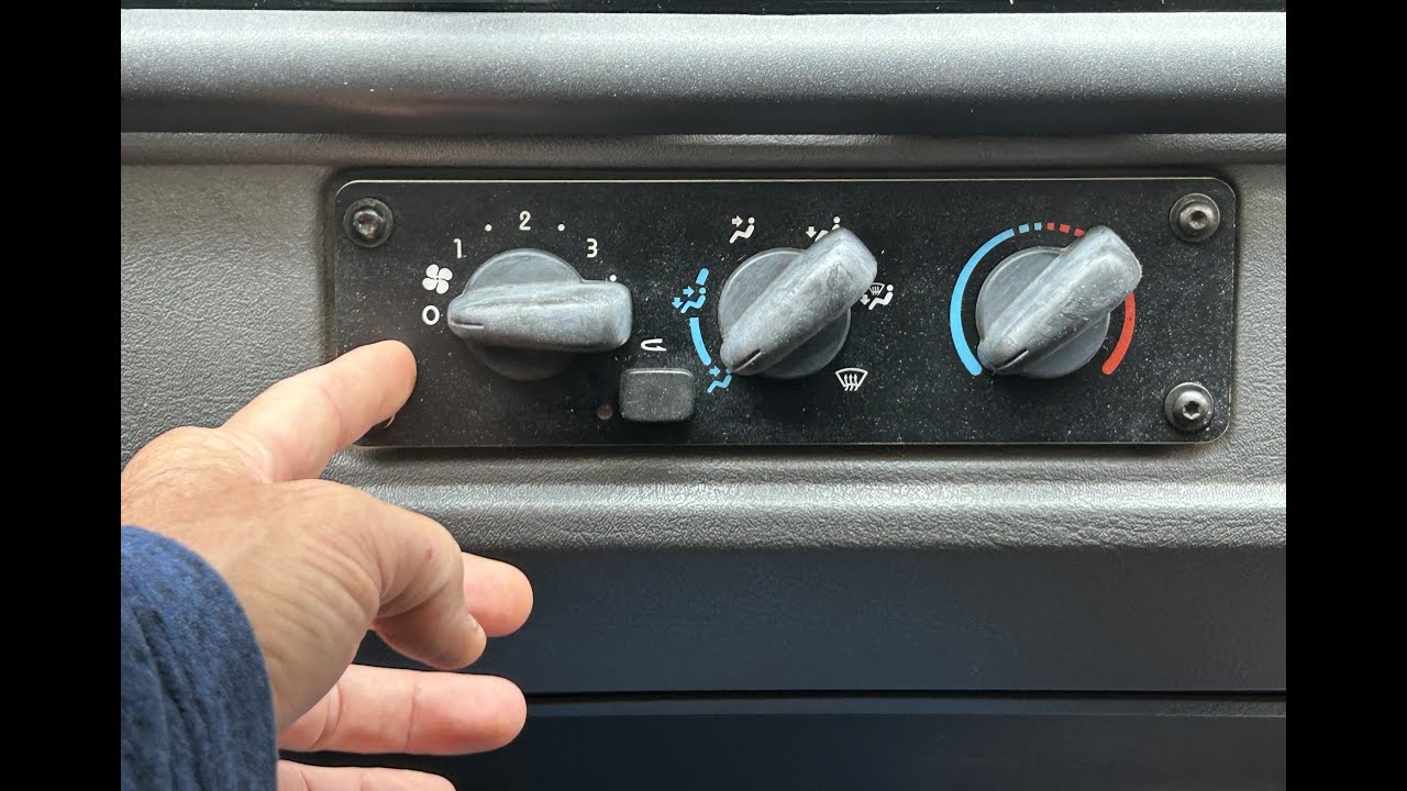 Freightliner HVAC Controller Fix - YouTube