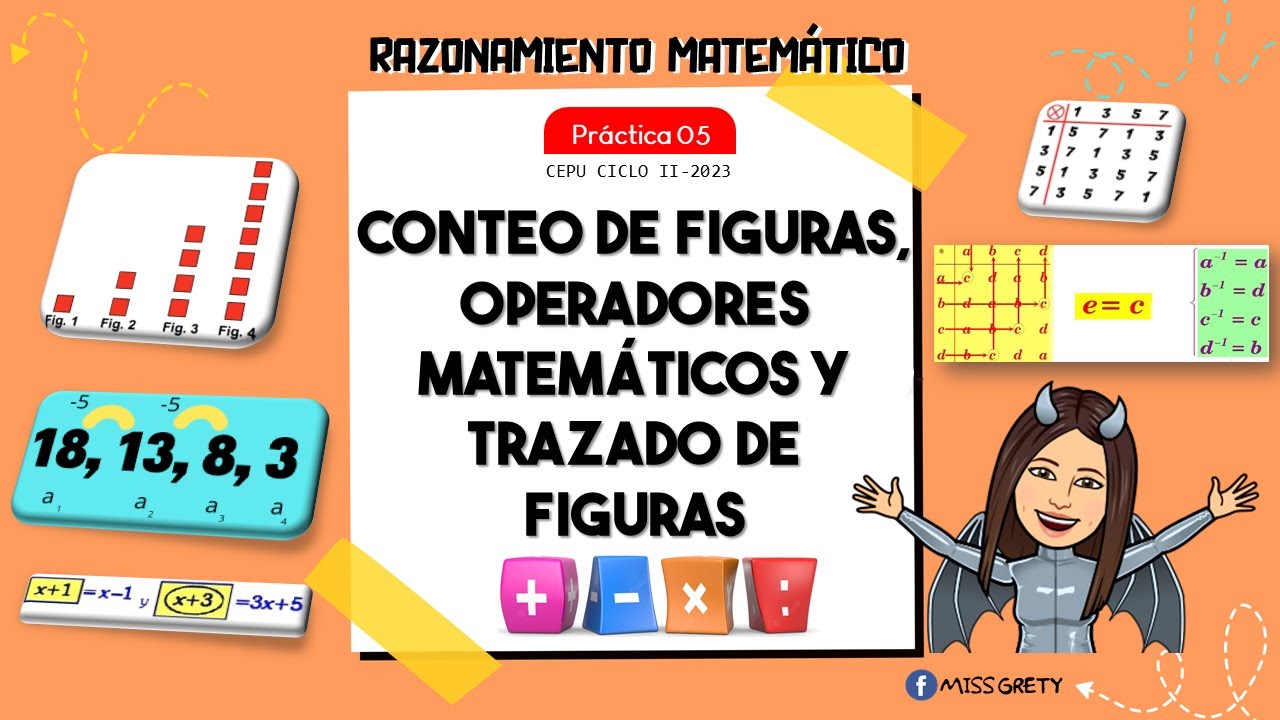 PRÁCTICA N° 5: CONTEO DE FIGURAS, OPERADORES MATEMATICOS Y TRAZADO DE ...
