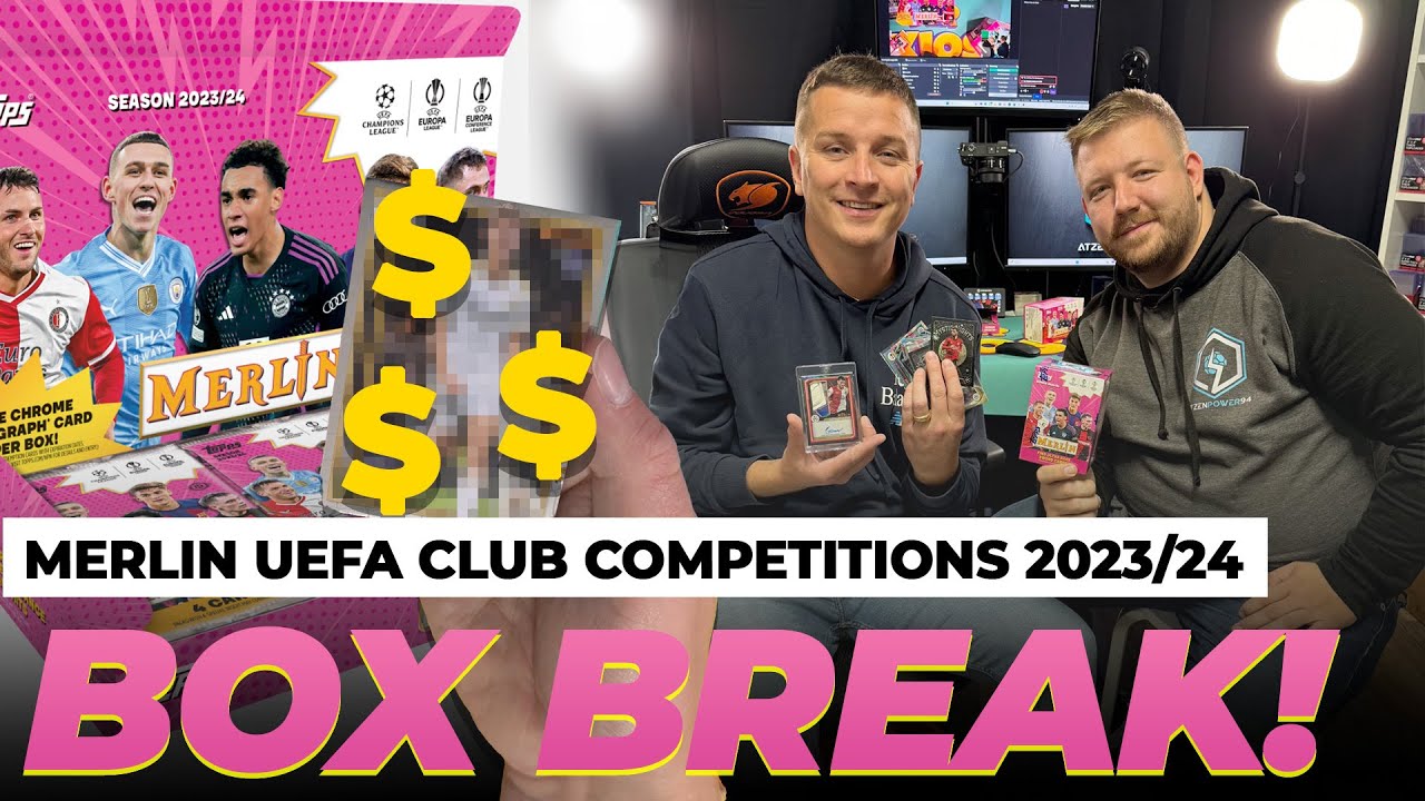 Rente durch Topps? Topps 23/24 UCC Merlin BOX BREAK mit Atzenpower94 ...