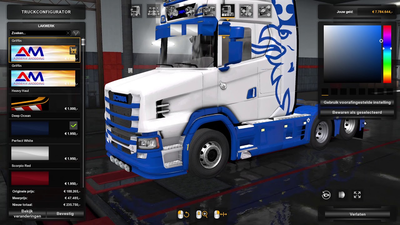 {ets2 1.35} scania t. - YouTube