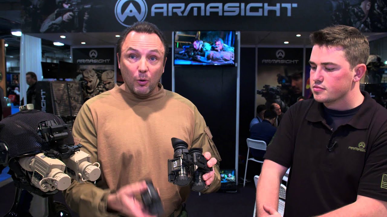 Karl Erickson Reviewing PVS-14, Q14 and Dual Bridge at Shot Show 2016 ...