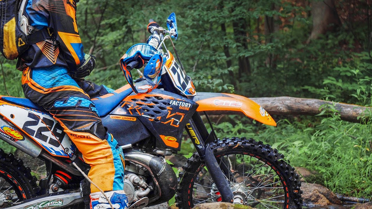 2 Stroke Enduro - KTM200 - YouTube