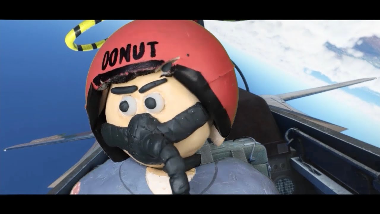TOP BUN - Top Gun parody trailer stop motion animation - YouTube