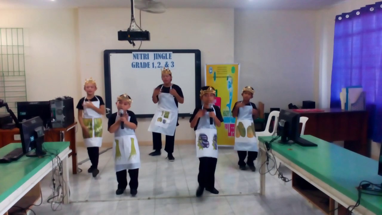 NUTRI JINGLE " HEALTHY DIET, GAWING HABIT FOR LIFE " - YouTube