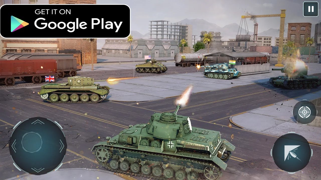 Real Tank Battle War Games 3D Android Gameplay | Android Offline High ...