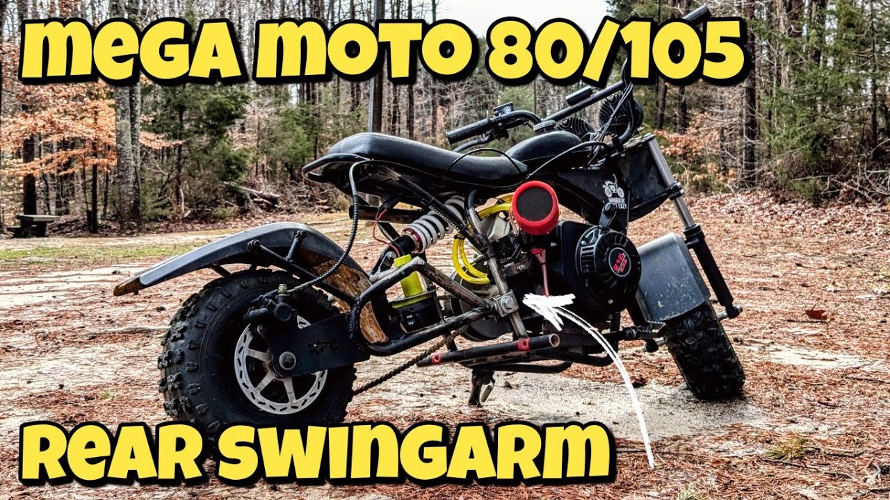 Full Suspension Mega Moto 80/105 #Dragrace #Minibike - YouTube