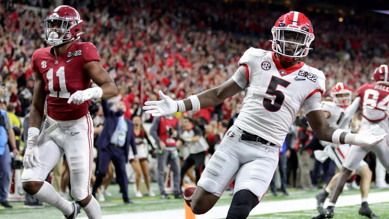 Georgia Defeats Alabama For Their First National Title in Four DECADES😮 ...
