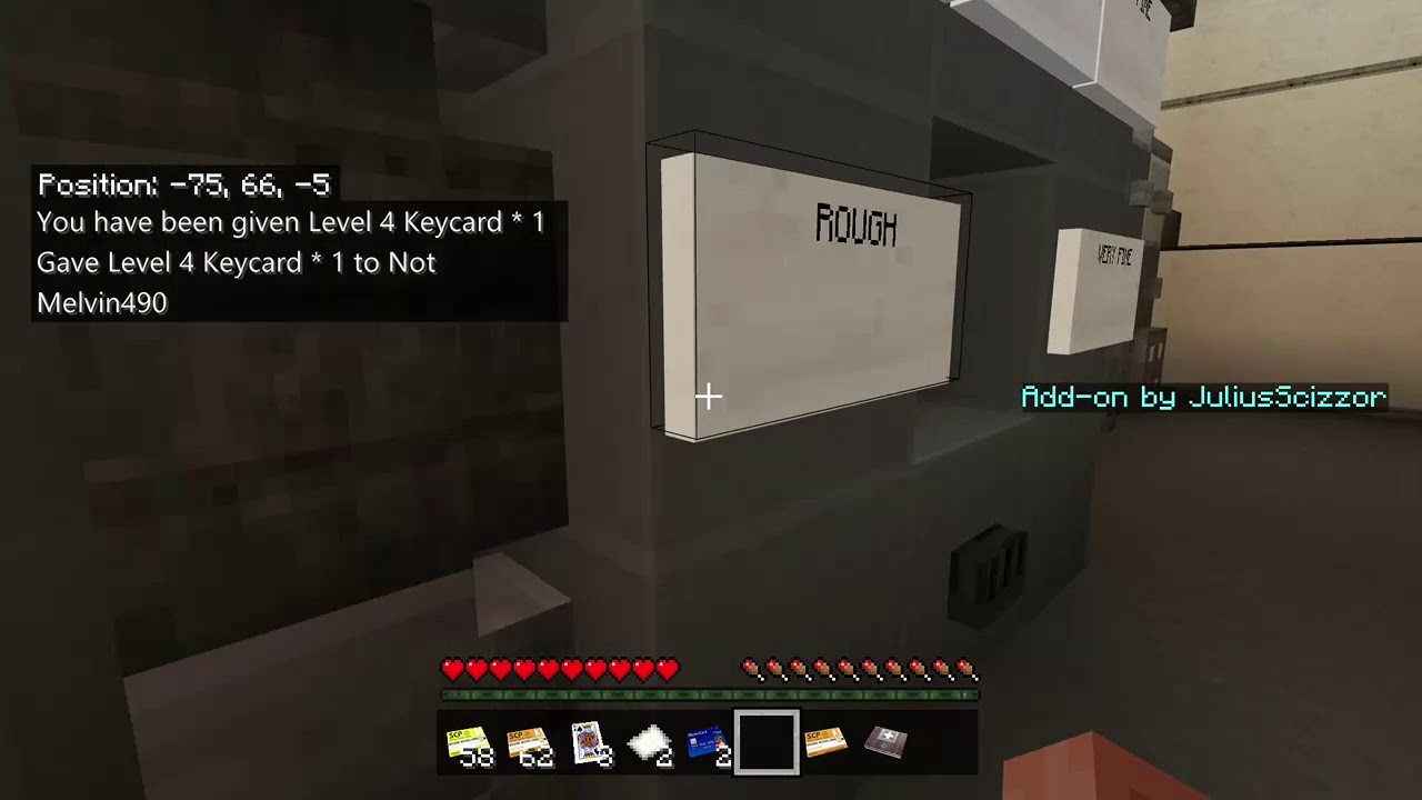 I built scp 914 in minecraft using redstone and commands - YouTube