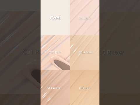 Copy Paste Tinted Sunscreen shades based on undertone ✨ #somethinc #tintedsunscreen