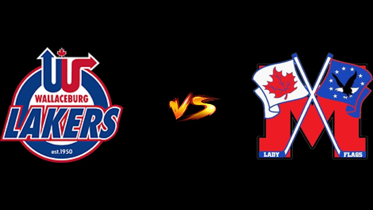 Peewee U13 C Girls Wallaceburg Lakers vs Mooretown Lady Flags December ...