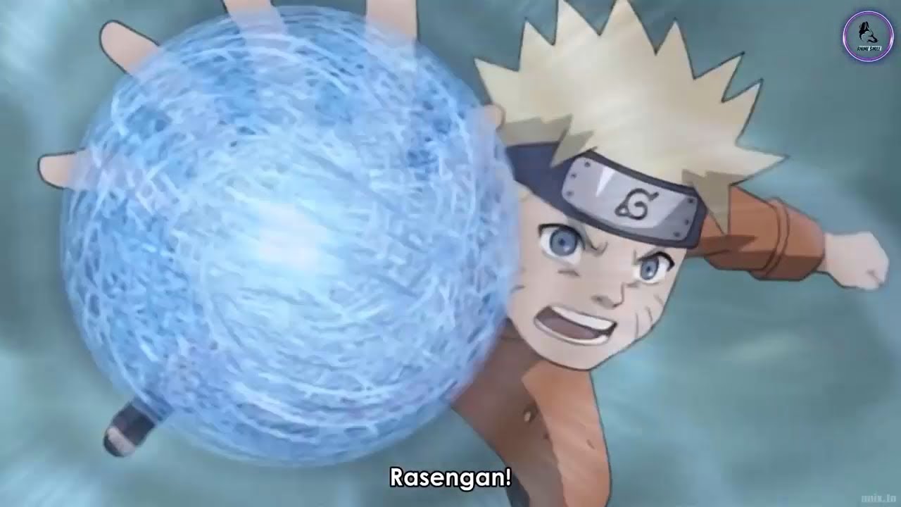 Naruto use rasengan to help Idate - YouTube