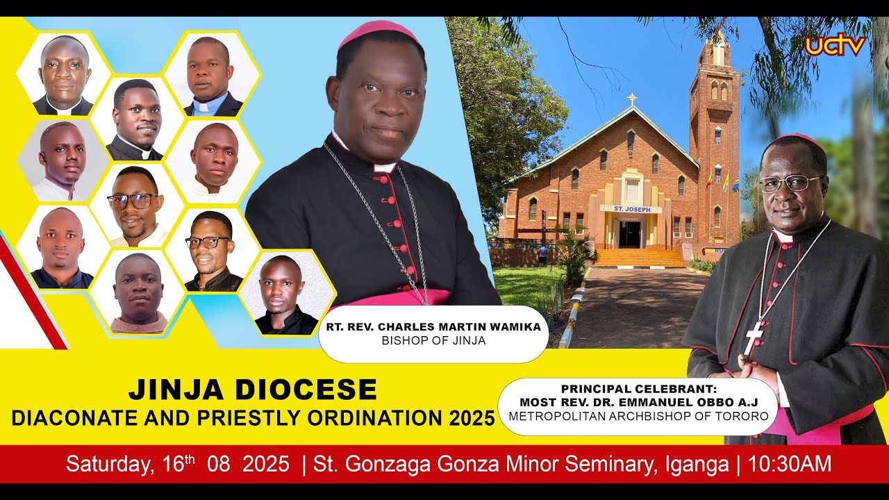 Diocese of Jinja | Priestly and Diaconate Ordinations 2025 | @ St ...