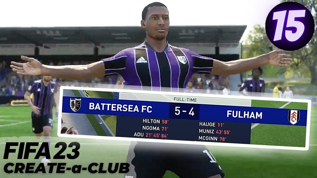 A FAMOUS WIN to Start The New Season! | FIFA 23 Create-a-Club Career ...