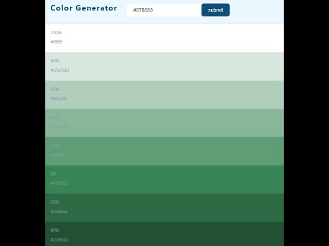 React Task 10 - Color Generator | HEX & RGB Color Picker Tutorial - YouTube