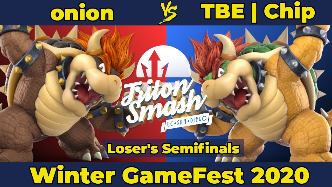 WGF '20 - TBE | Chip (Bowser) vs onioN (Bowser) - LSF - SSBU - YouTube