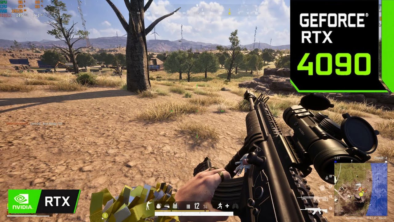 PUBG : RTX 4090 - i9 14900K - 128GB RAM ( 4K Maximum Settings ) - YouTube