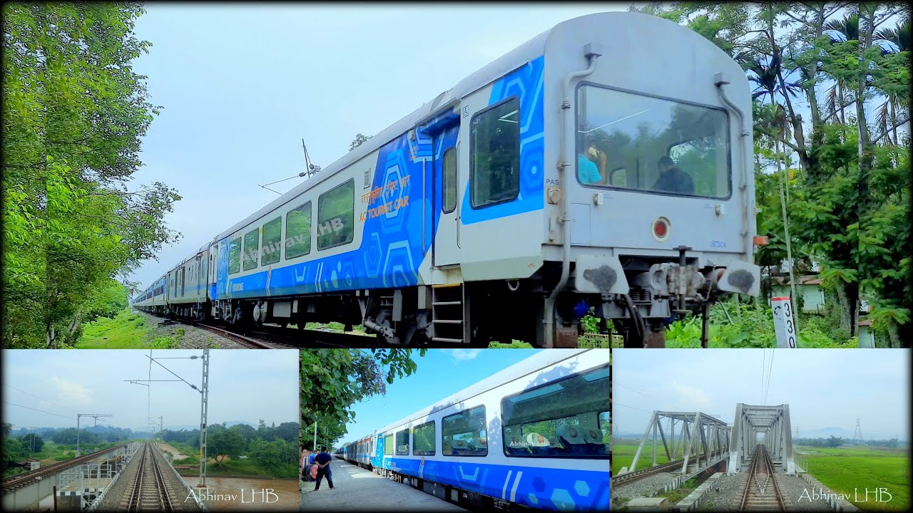VISTADOME COACH - onboard GHY JORHAT Jan Shatabdi | Digaru - Tetelia ...