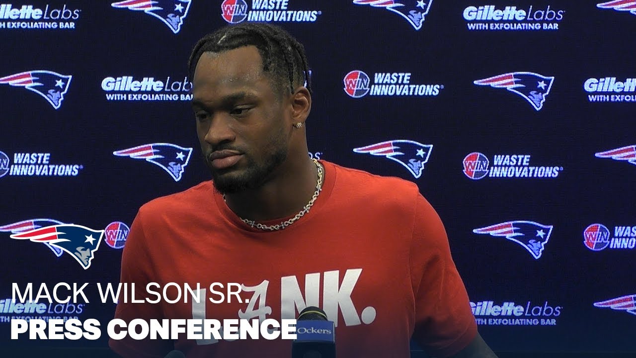 Mack Wilson Sr.: “Focused on Buffalo this week.” | Patriots Press ...