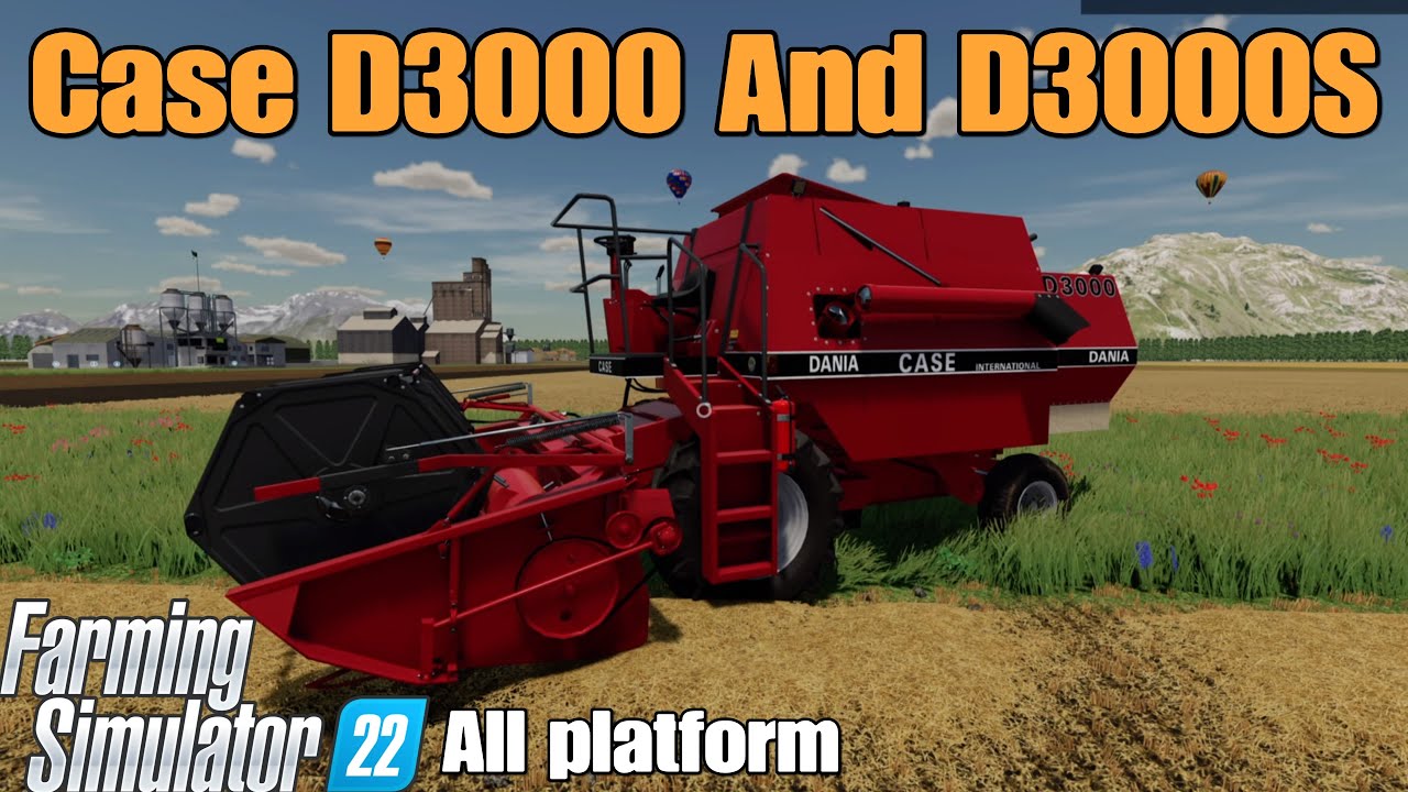 Case D3000 And D3000S / FS22 mod for all platforms - YouTube