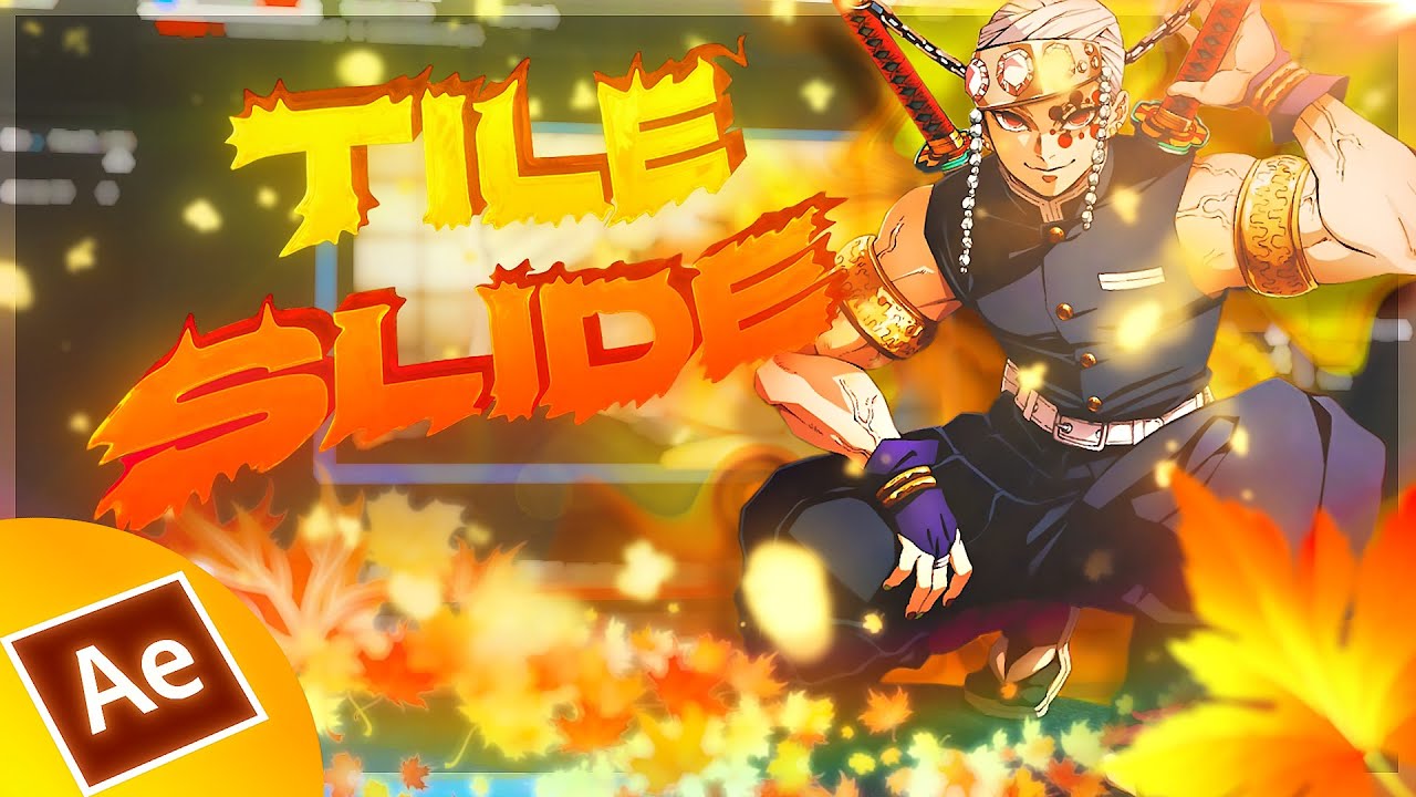 How To Do A Tile Slide In 2 MINUTES! | After Effects AMV Tutorial - YouTube