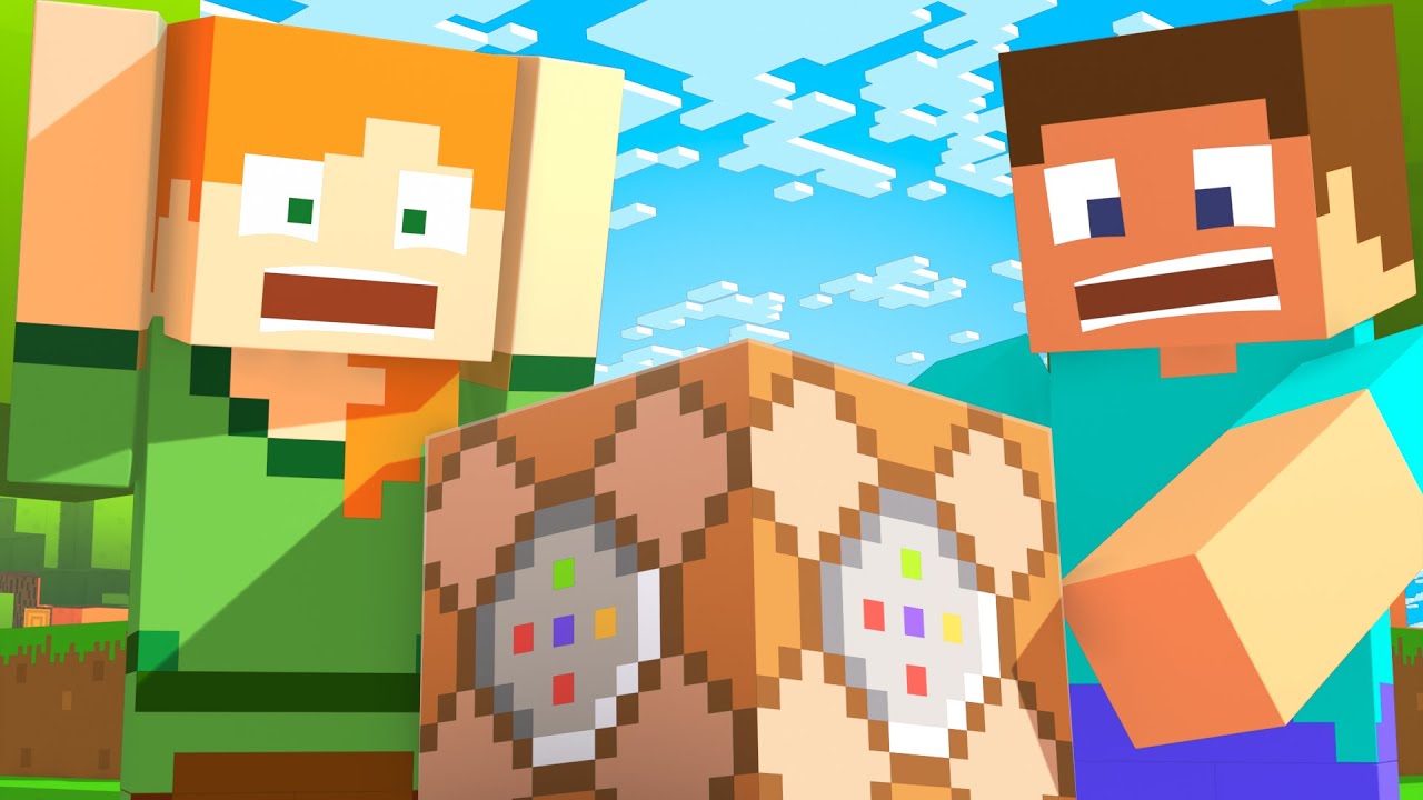 STEVE IN TROUBLE!! - Command Block (Minecraft Animation) - YouTube