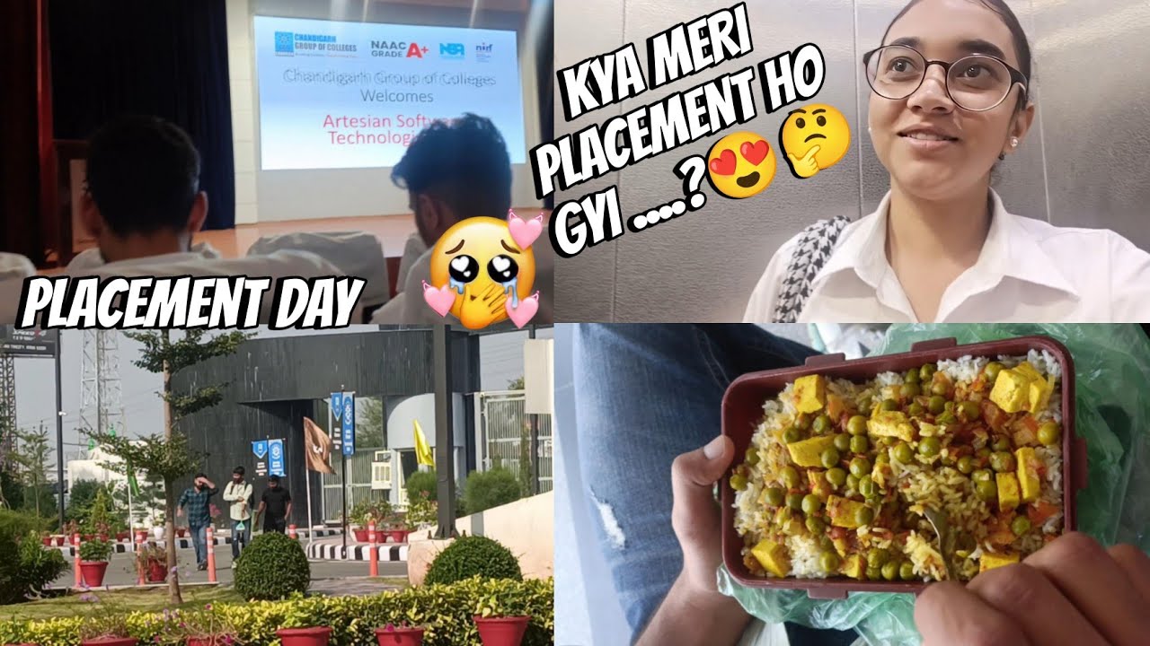 Vlog-61||PLACEMENT DAY...|| KYA MERI PLACEMENT HO GYI....?😍|| # ...