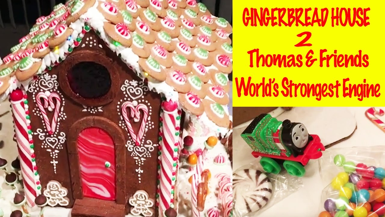 Gingerbread House 2 - Thomas and Friends World's Strongest Engine - YouTube
