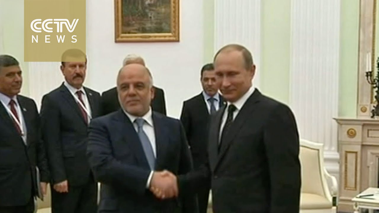 Iraqi PM in Russia urges cooperation in fighting ISIL - YouTube