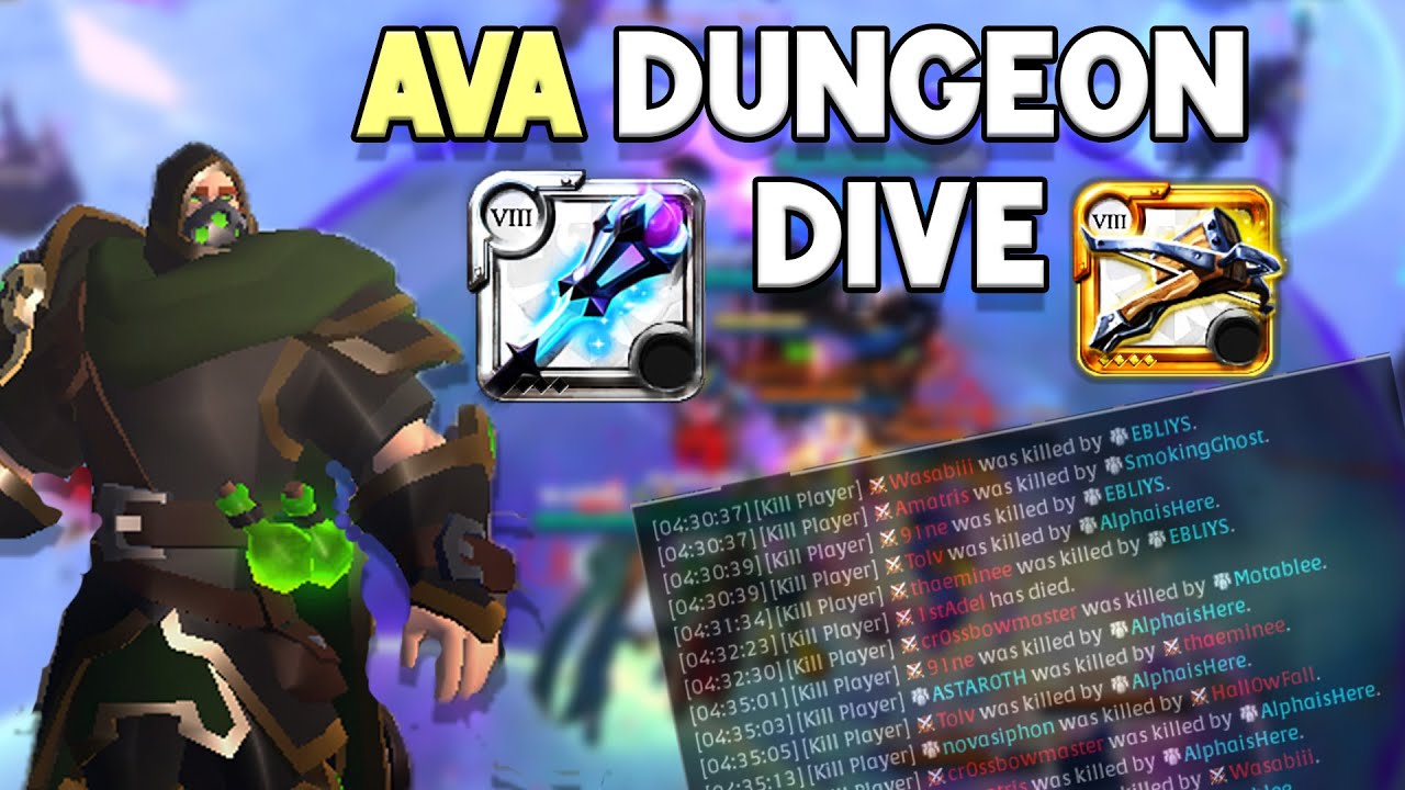Ava Dungeon Dive | Revenge Fight | Albion Online - YouTube