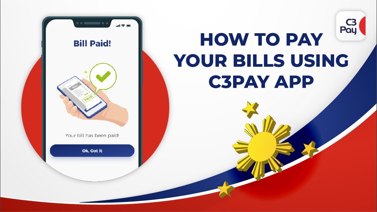 How to pay your Filipino bills from the UAE using C3Pay app - YouTube