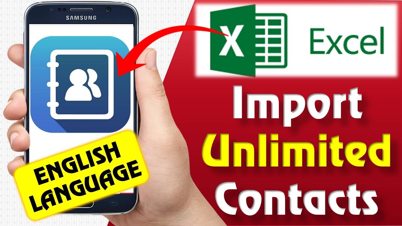 How To Import Unlimited Contact From Excel To Mobile Excel To Contact How To Import Unlimited Contact From Excel To Mobile Excel To Contact