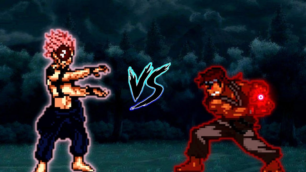 Sukuna Era Heian 4 Arms V3 (Inseph) (New) VS Ryu V3 in Jump Force Mugen ...