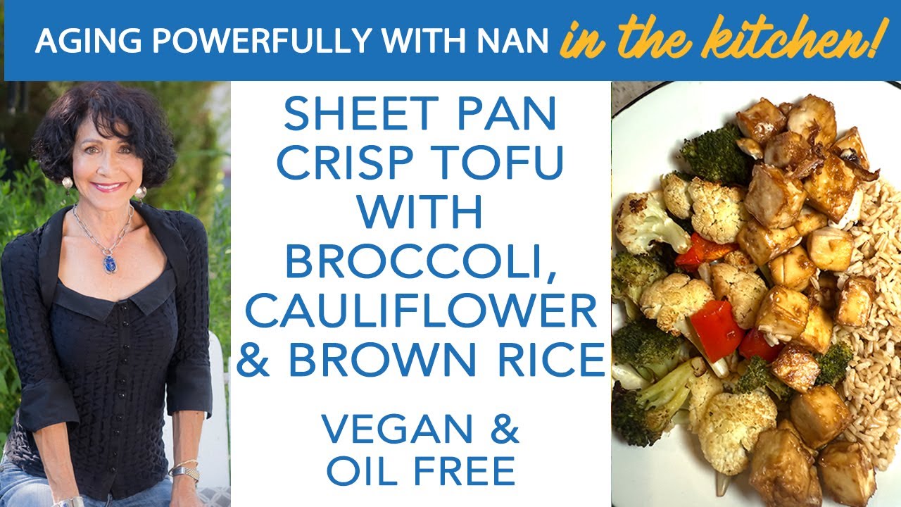 Easy Sheet Pan Crisp Tofu, Broccoli & Cauliflower - YouTube